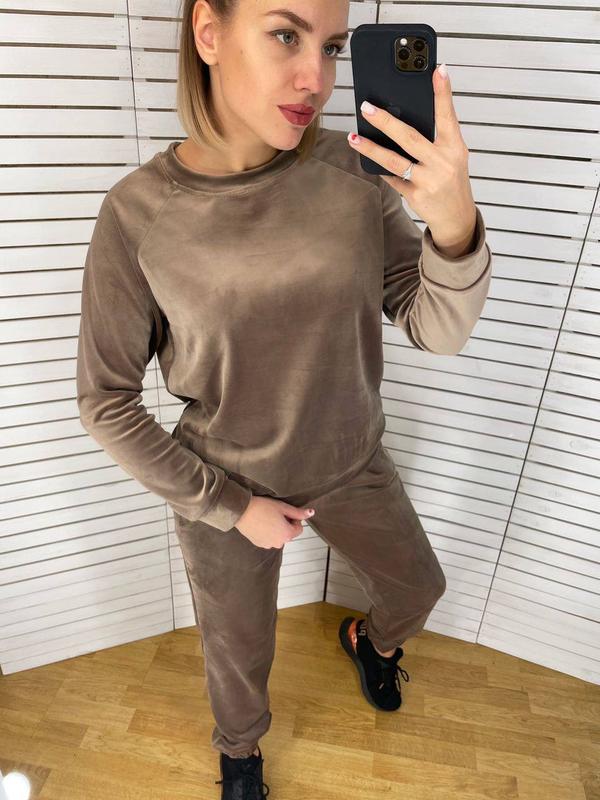 Костюм из мягкого плюша — цена 850 грн в каталоге Брючные костюмы ...