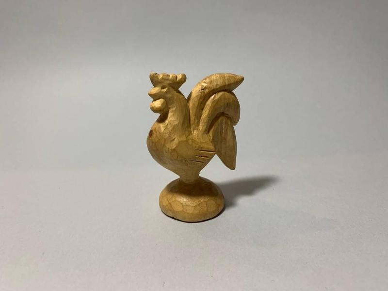 Статуетка з дерева фігурка з дерева статуетка петух скульптура з дерева фігурка деревяна