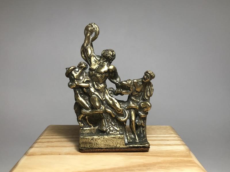 Статуэтка из бронзы фигурка из бронзы статуэтка лаокоон и его