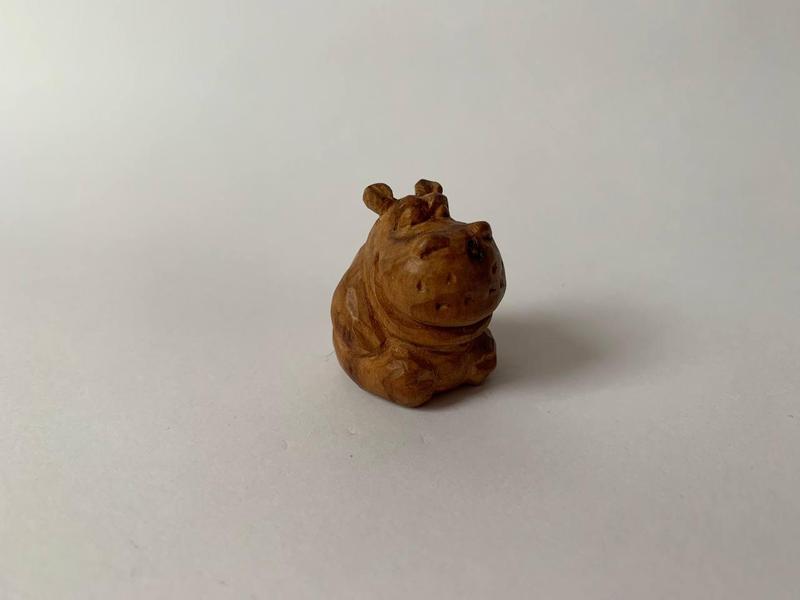 Статуэтка из дерева фигурка из дерева статуэтка бегемотик скульптура из дерева фигурка