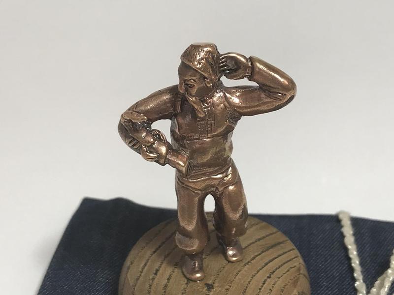 Статуетка бронза знак зодіаку козак скорпіон — ціна 590 грн у каталозі Статуетки Купити