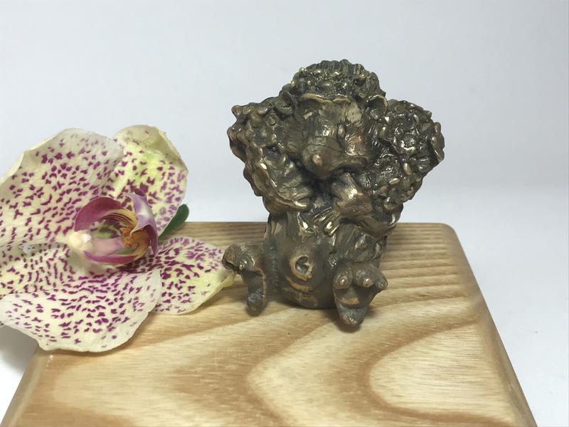 Статуэтка из бронзы фигурка из бронзы статуэтка ёжик скульптура из