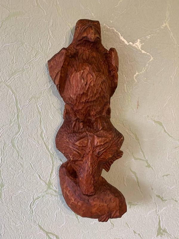 Статуэтка из дерева фигурка из дерева скульптура 4 мира скульптура из дерева фигурка