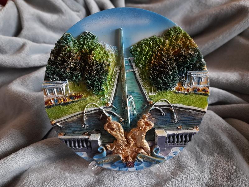 Тарелка сувенирная петергоф — цена 350 грн в каталоге Панно Купить