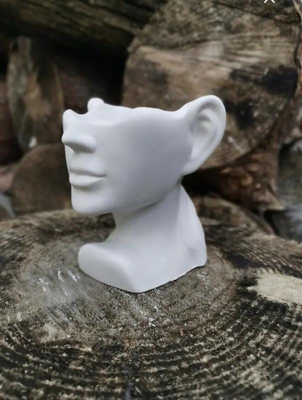 Кашпо жіночий бюст №4 — ціна 140 грн у каталозі Кашпо Купити товари для дому та побуту за