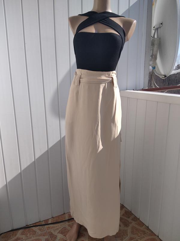 Спідниця максі з розрізами — ціна 248 грн у каталозі Довгі спідниці Купити жіночі речі за