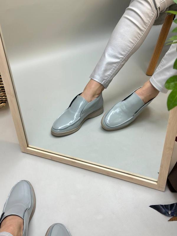 Лаковые стильные и удобные лоферы — цена 1140 грн в каталоге Лоферы Купить женские вещи по