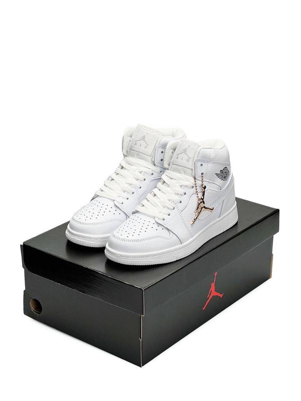 Женские кроссовки nike air jordan high all white #найк — цена 2035 грн ...