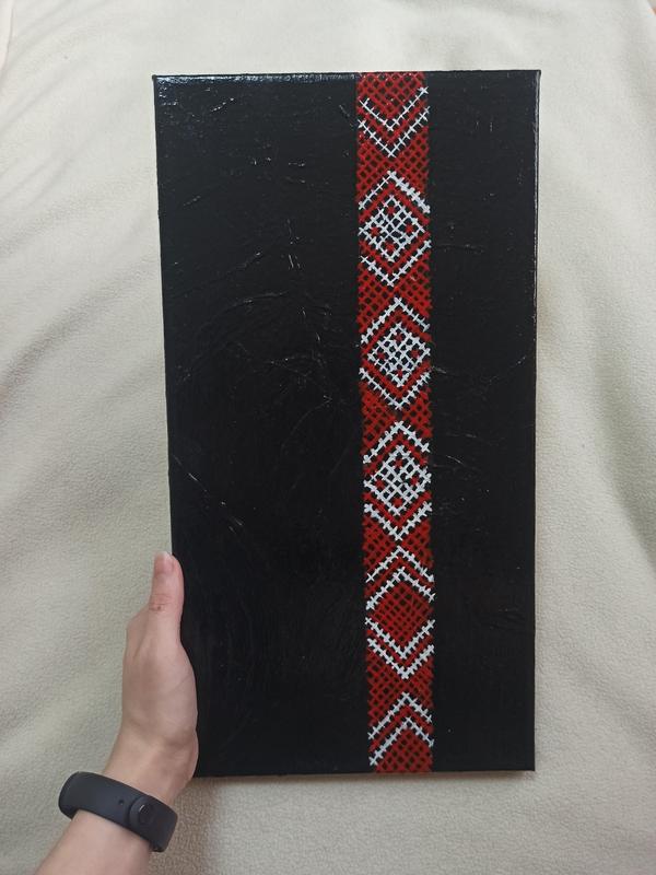 Картина вишиванка вишивка акрилом 20х40 — ціна 1200 грн у каталозі Картини Купити товари для