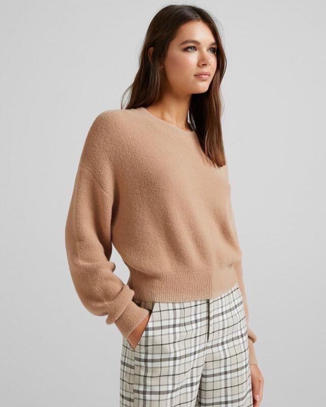 Кашемировий светр джемпер Bershka S M альпака — ціна 380 грн у каталозі Светри Купити жіночі