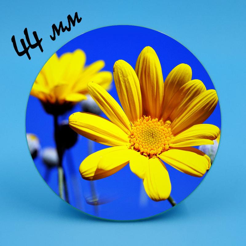 Закатний значок 49 патріотичний — ціна 30 грн у каталозі Сувеніри Купити товари для дому та