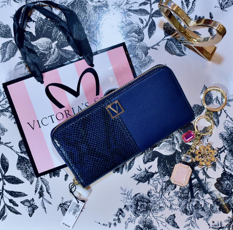 Большой женский кошелек, портмоне, клатч, визитница victorias secret ...