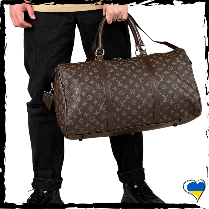 Сумка брендовая дорожная louis vuitton. сумка луи виттон. багажная ...