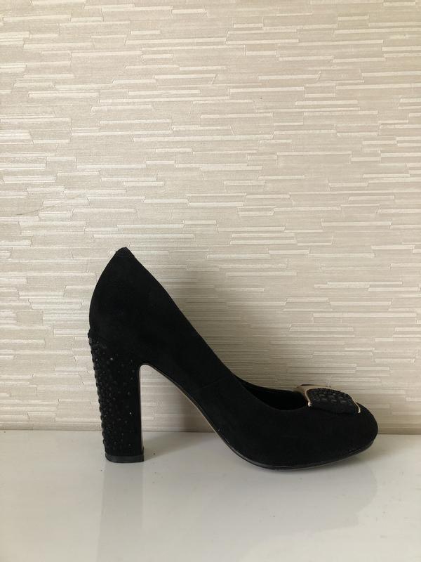 Туфли на каблуке натуральная кожа — цена 500 грн в каталоге Туфли Купить женские вещи по