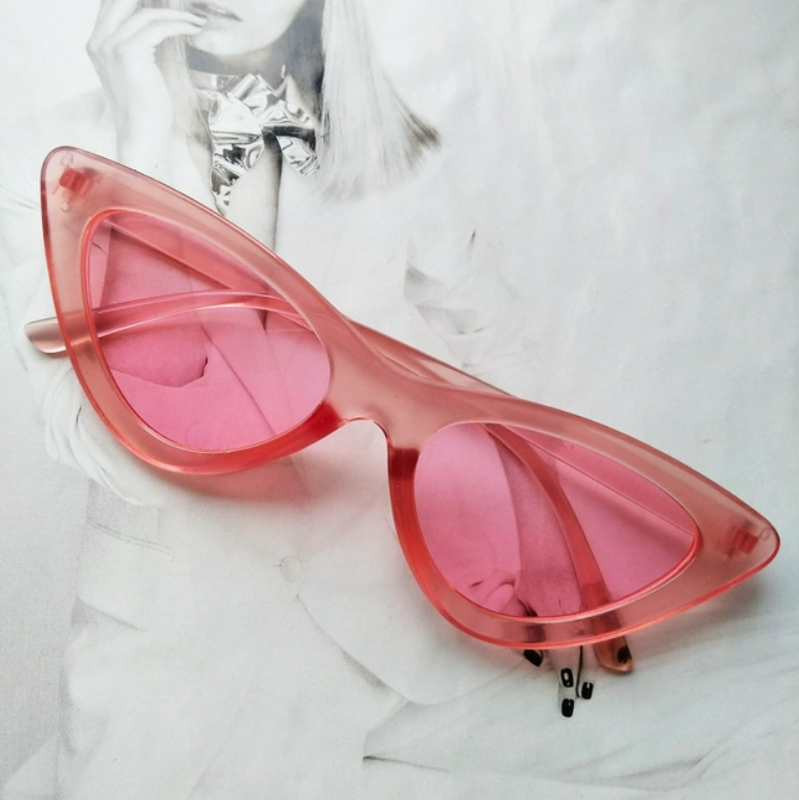 Окуляри очки рожеві окуляри котяче око кішки лисички нові uv400 — цена ...