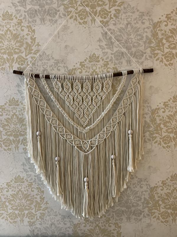 Велике настінне панно макраме — ціна 1600 грн у каталозі Панно Купити товари для дому та побуту