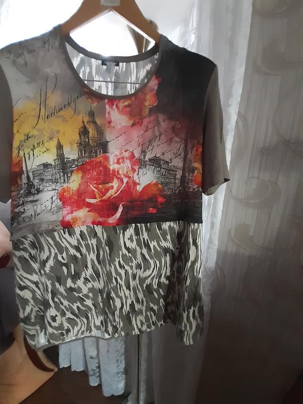 Візкозна туніка цікаво зроблена — ціна 200 грн у каталозі Туніки Купити жіночі речі за