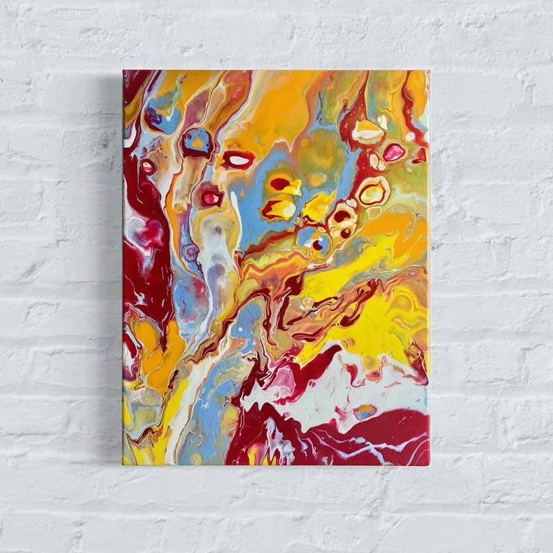 Авторская картина в стиле абстракция — цена 825 грн в каталоге Картины Купить товары для дома и