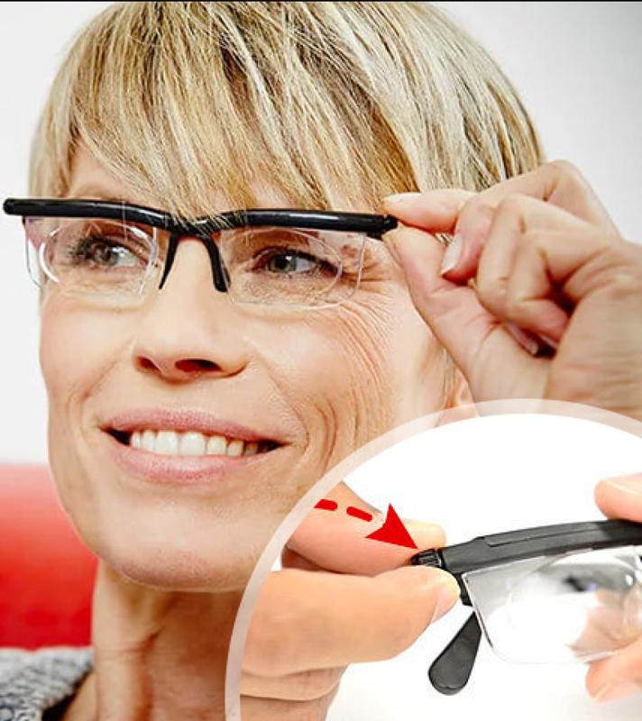 Очки с регулируемыми линзами для коррекции зрения dial vision — цена ...