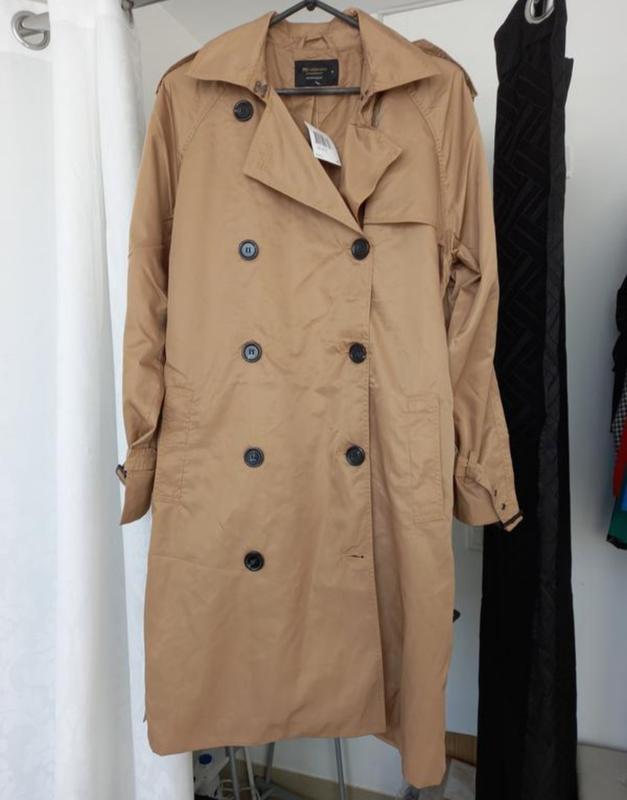 Тренч классический бежевый тренч м — цена 650 грн в каталоге Плащи Купить женские вещи по
