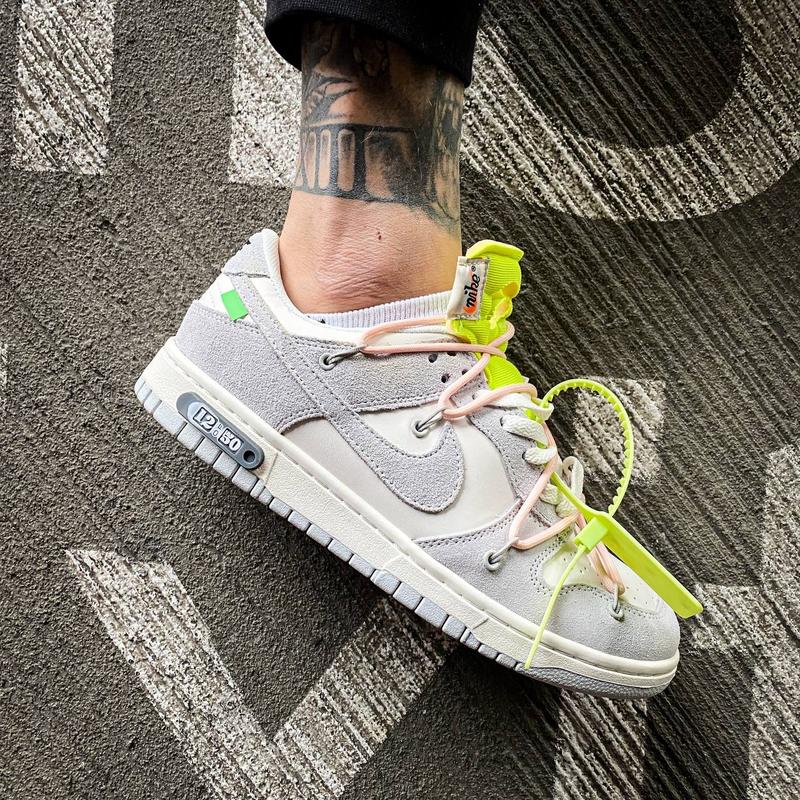 Мужские кроссовки off-white x nike dunk low "lot 12"#найк — цена 2800 ...