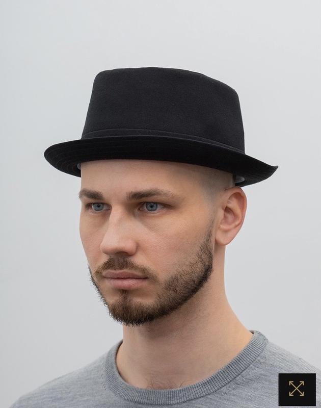 Шляпа поркпай stetson арт. 1691101 pork pie cotton (черный) — цена 600 ...