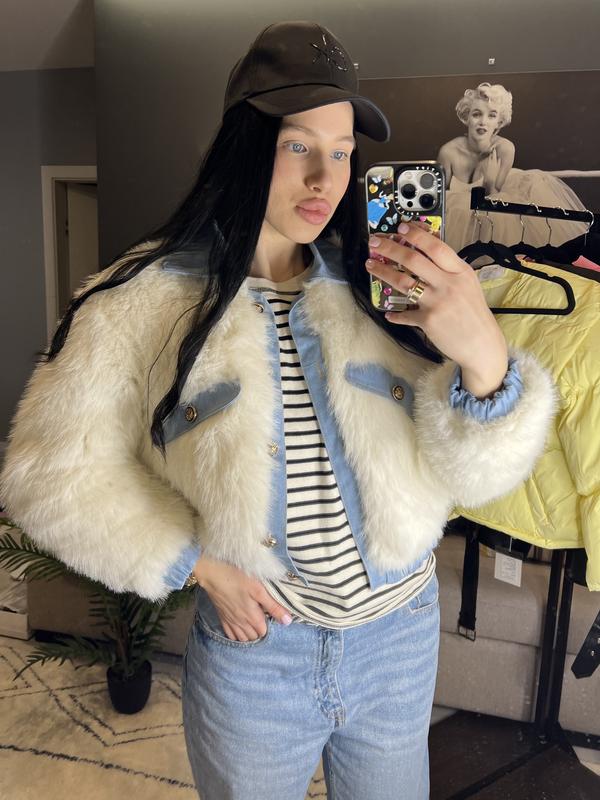 Хутряна куртка бомбер люкс — ціна 1250 грн у каталозі Куртки Купити жіночі речі за доступною