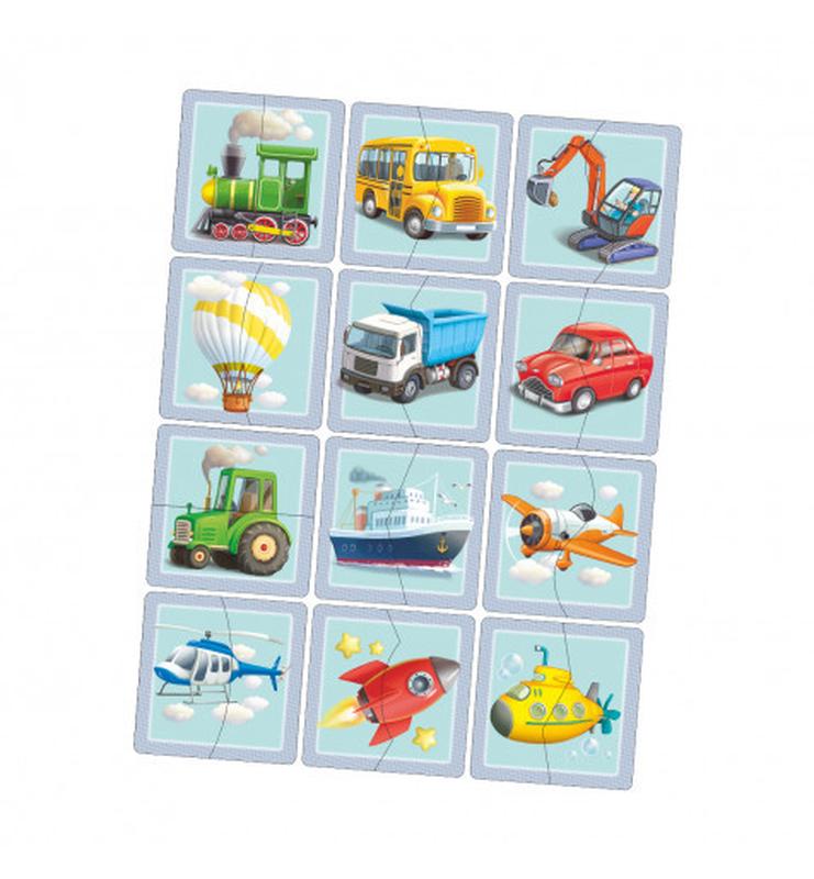 Пазл полівинки види транспорту — ціна 220 грн у каталозі Пазли Купити дитячі товари за