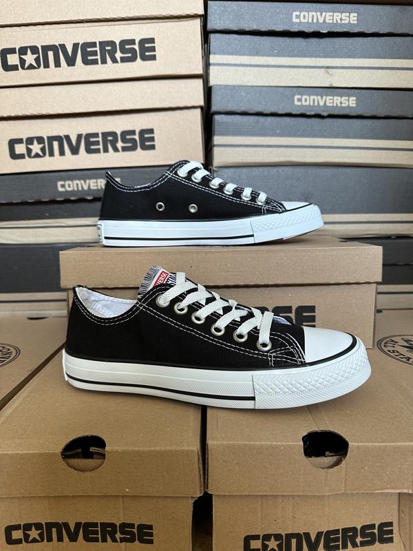 Кеди конверс чорні кеди Converse All Star Black — ціна 575 грн у каталозі Кеди Купити жіночі
