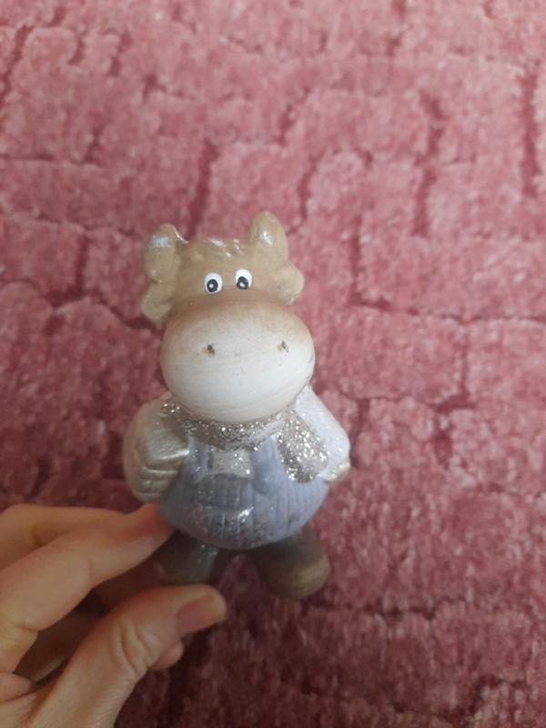 Гипсовая статуэтка бычек — цена 40 грн в каталоге Статуэтки Купить товары для дома и быта по