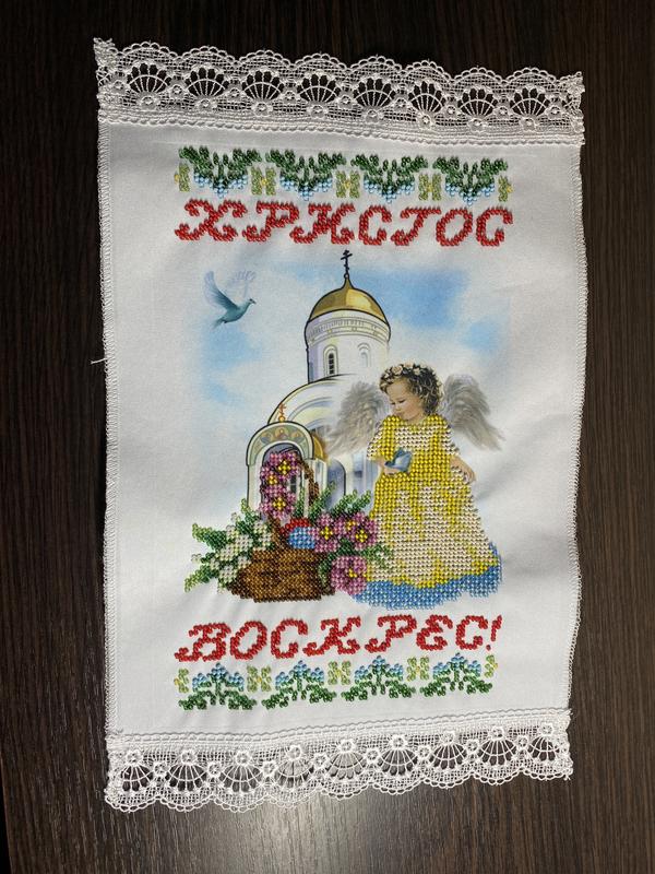 Вишитий пасхальний рушник — ціна 750 грн у каталозі Все для свята Купити товари для дому та