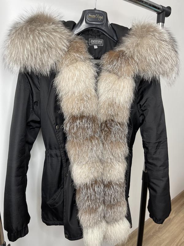 Парка з натуральним хутром — ціна 2800 грн у каталозі Парки Купити жіночі речі за доступною