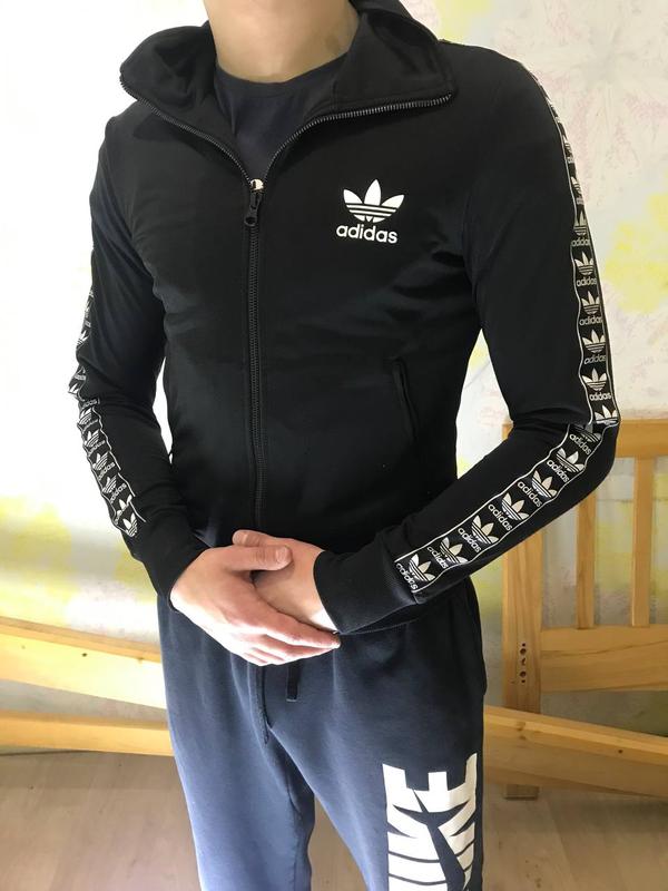 Олимпийка adidas на лампасах — цена 310 грн в каталоге Олимпийки Купить ...