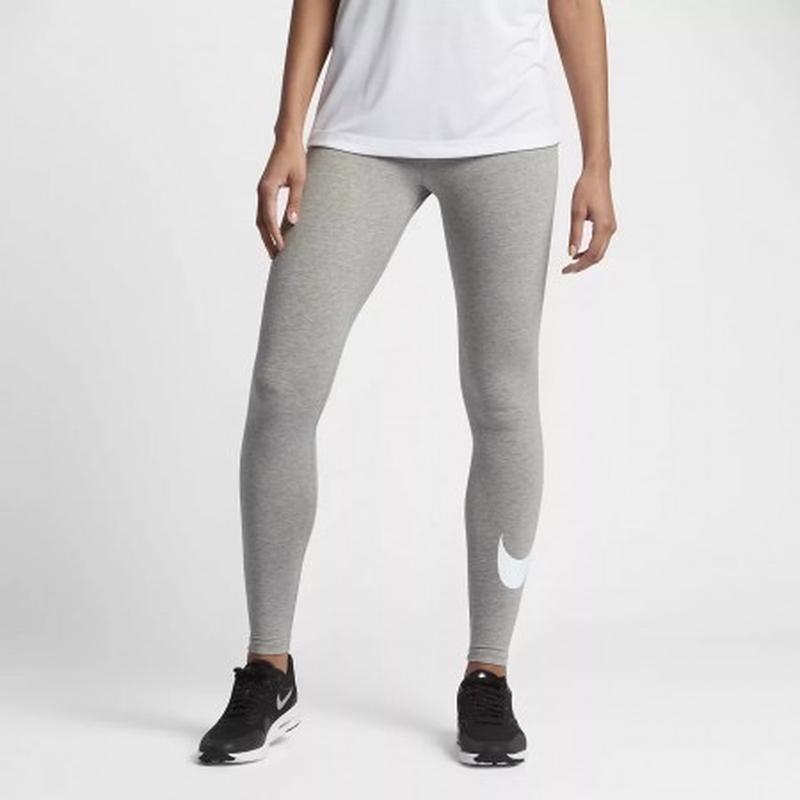 Спортивные лосины nike just do it swoosh серые леггинсы найк оригинал ...