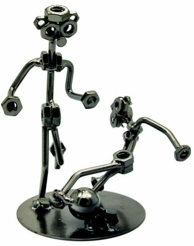 Техно арт статуэтка футболисты — ціна 998 грн у каталозі Статуетки Купити товари для дому та