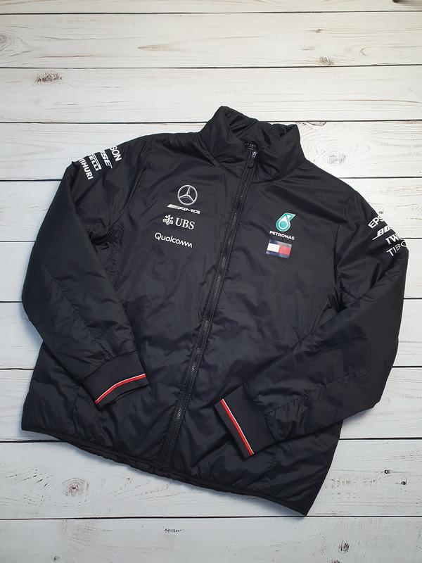 Легкий пуховик mercedes amg petronas f1 team formula one / куртка ...