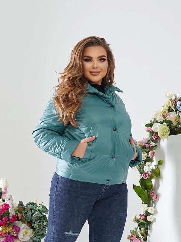 Куртка плащевка лаке — цена 970 грн в каталоге Куртки Купить женские ...