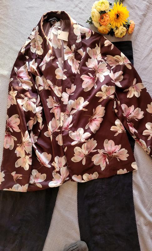 Жакет пиджак блейзер новый атлас сатин — цена 570 грн в каталоге Пиджаки и жакеты Купить женские