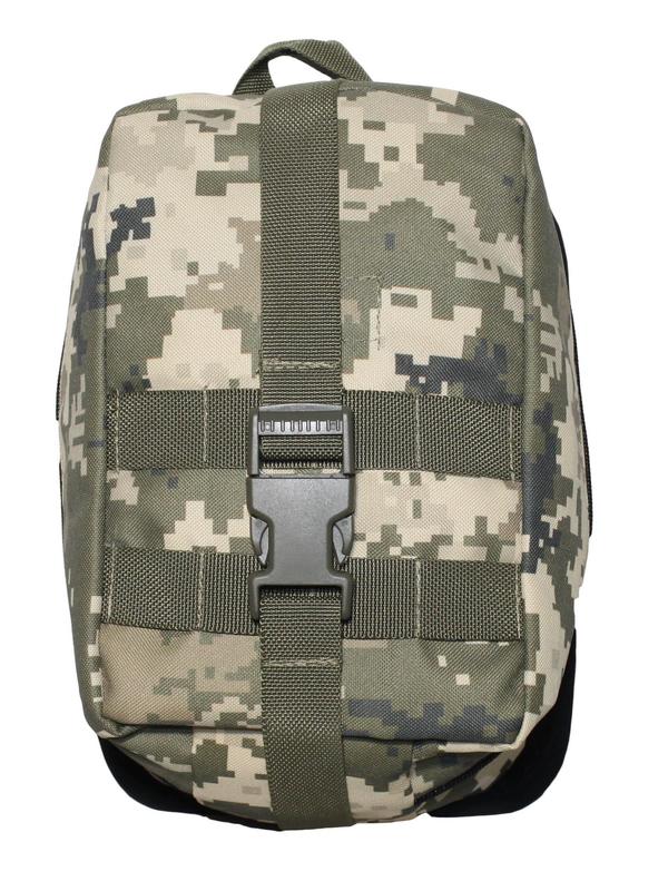 Тактический подсумок аптечка с откидной спинкой molle пиксель. подсумок ...