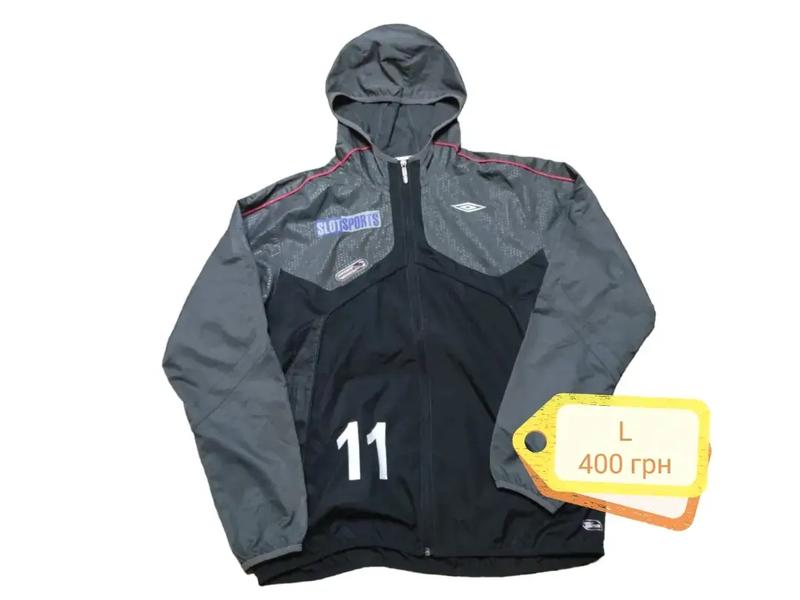 Мужская ветровка с капюшоном umbro — цена 400 грн в каталоге Ветровки ...
