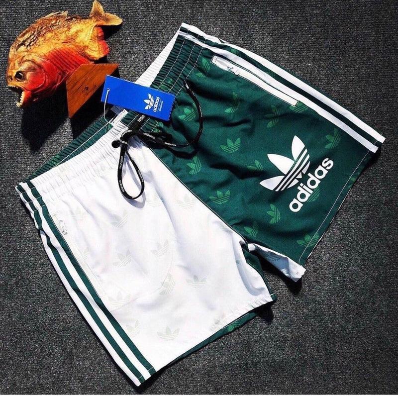 Плавки adidas white-green плавальні шорти адідас шорты плавательные ...