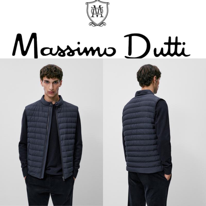 Легкий пуховый жилет massimo dutti — цена 3200 грн в каталоге Жилетки ...