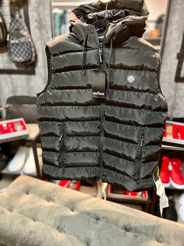 Брендовые мужские жилетки стон айленд/качественные жилетки stone island ...