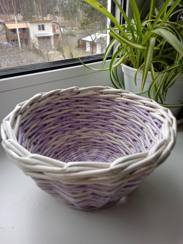 Цукерниця миска піала плетена — ціна 126 грн у каталозі Вази для цукерок Купити товари для