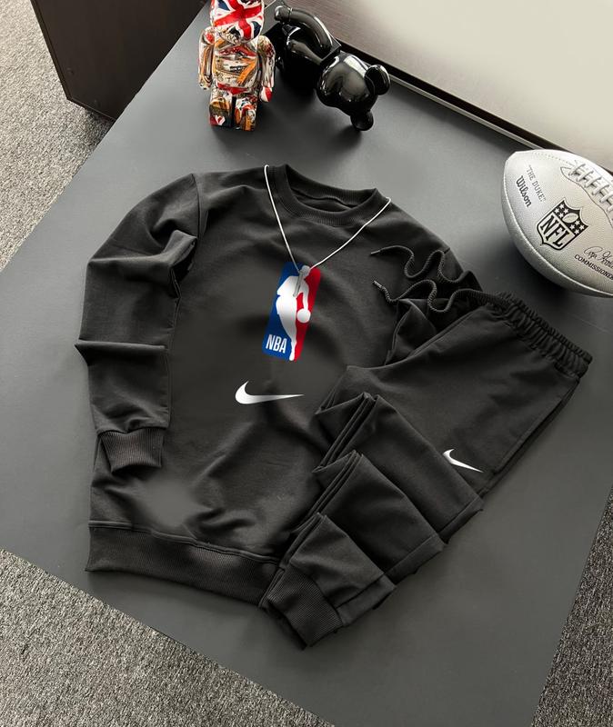 Спортивный костюм nike nba свитшот штаны черный мужской унисекс — цена ...