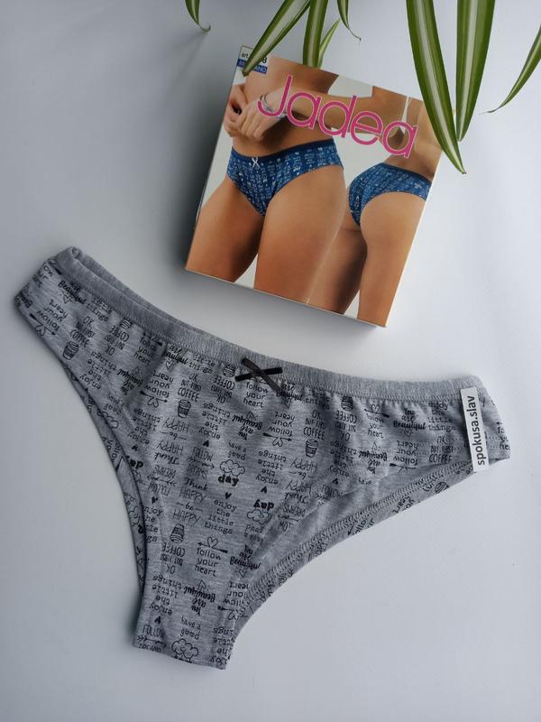 Модные трусики на девушку jadea 6118 из хлопка размер л. 4. 48 — цена 165 грн в каталоге Трусики ...