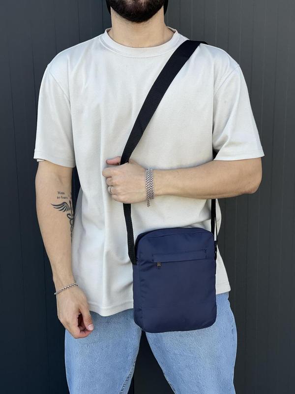 Барсетка синяя без лого — цена 310 грн в каталоге Барсетки Купить аксессуары по доступной цене