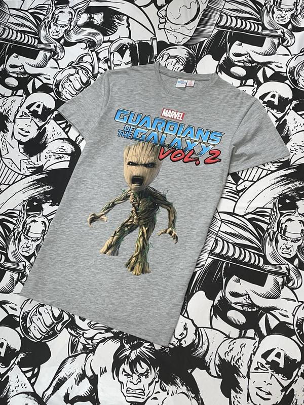 Футболка с персонажем комиксов марвел малыш гут guardians of the galaxy ...