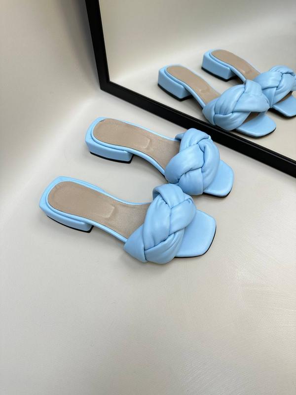 Шльопанці коси колір на вибір — ціна 2750 грн у каталозі Шльопанці Купити жіночі речі за