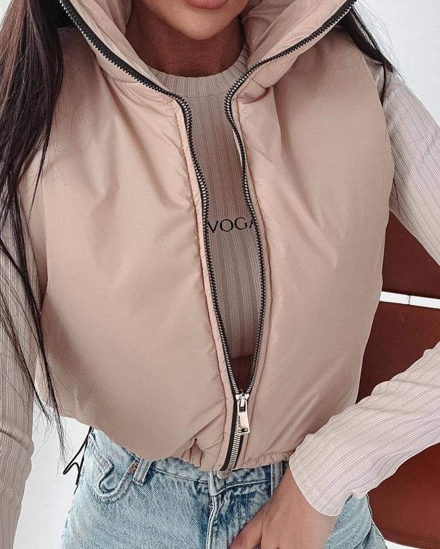 Жилетка — цена 530 грн в каталоге Жилетки Купить женские вещи по доступной цене на Шафе